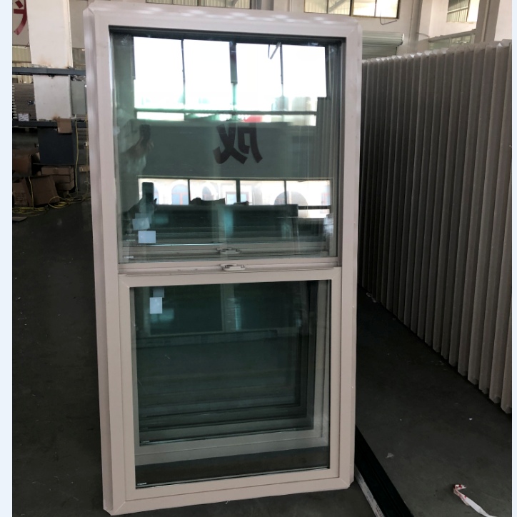 WDMA Plastic UPVC Single Hung Window Vertical Sliding Vinyl Window ...