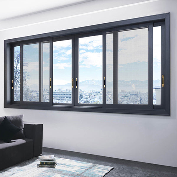 ISO 9001 Certified Aluminium Sliding Windows Cost With Thermal Break A ...