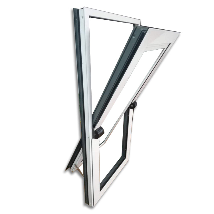 Middle opening window vertical center pivot open windows with aluminum ...