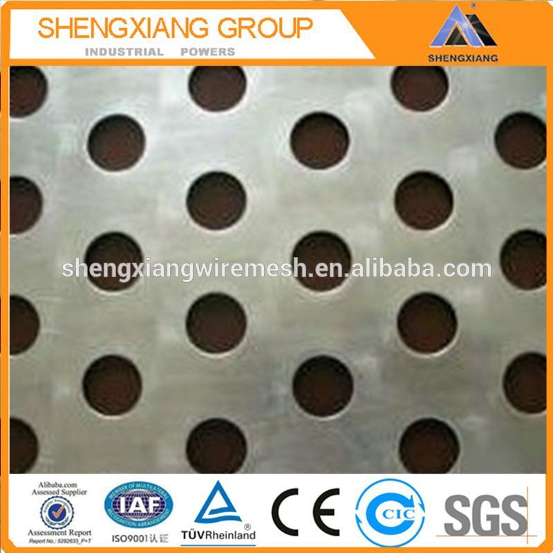 Oval Perforated Metal Mesh punched round hole mesh/plate/sheet/net on ...