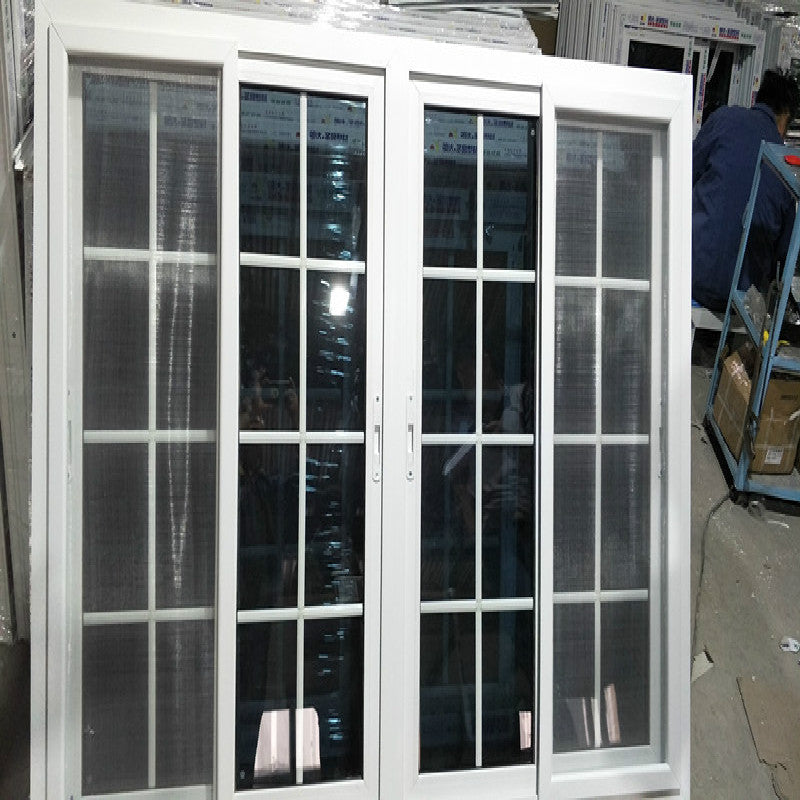 PVC double glass window with inside blind,double glazed windows with b ...