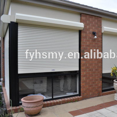 Remote control automatic rolling shutter windows with 37/42/50mm alumi ...