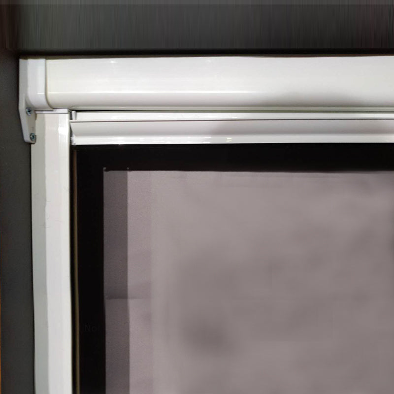Retractable Aluminum Roller Roll Up Insect Screen Sliding Window With ...