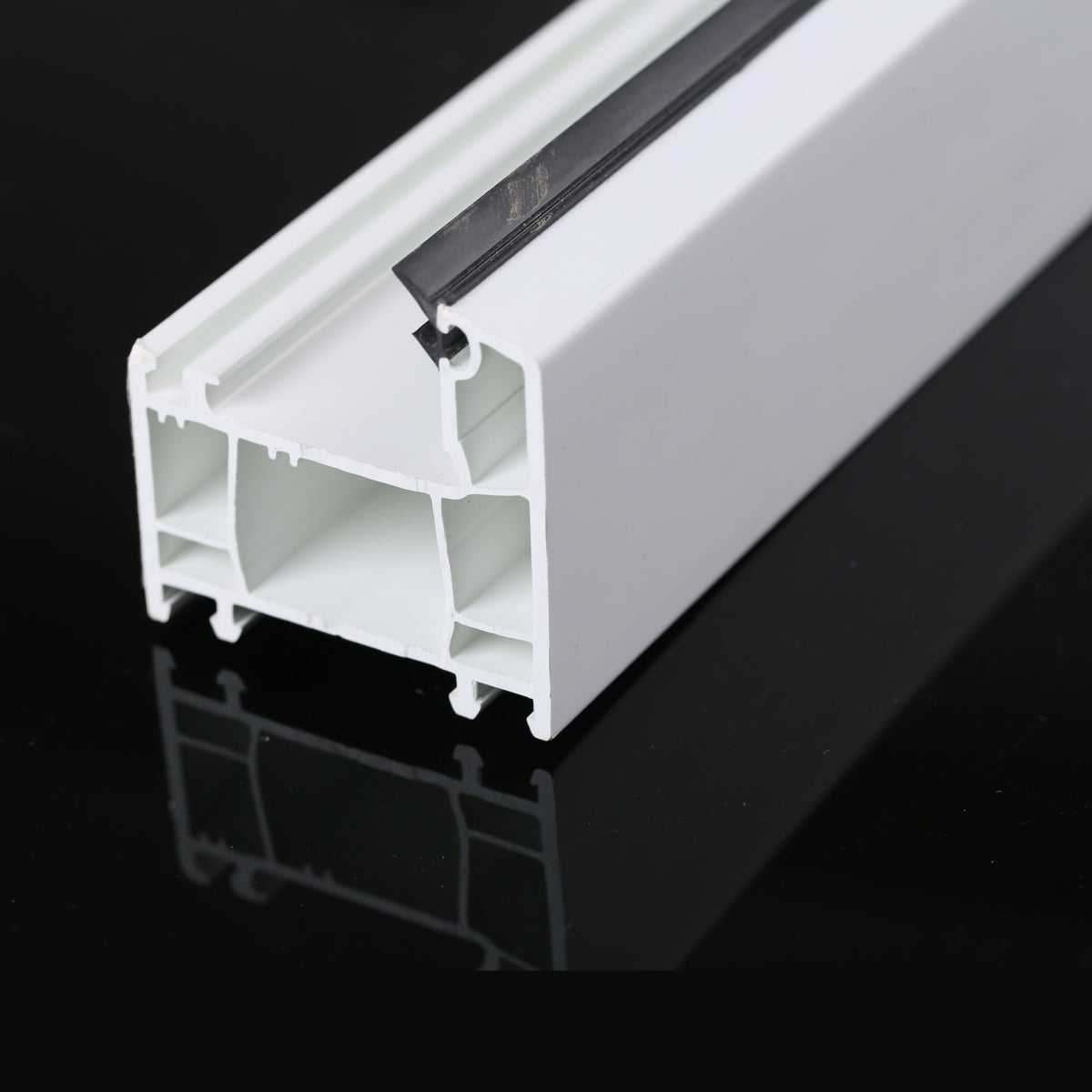 Sale Best upvc profile window color rails sliding door windows u PVC p ...