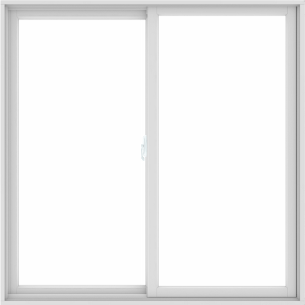 60x60 59.5x59.5 White Vinyl Sliding Window – CHINA WDMA