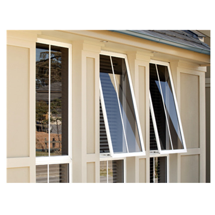 Tempered Single Glass Aluminum Frame Top Hung Window Wide Awning Windo ...