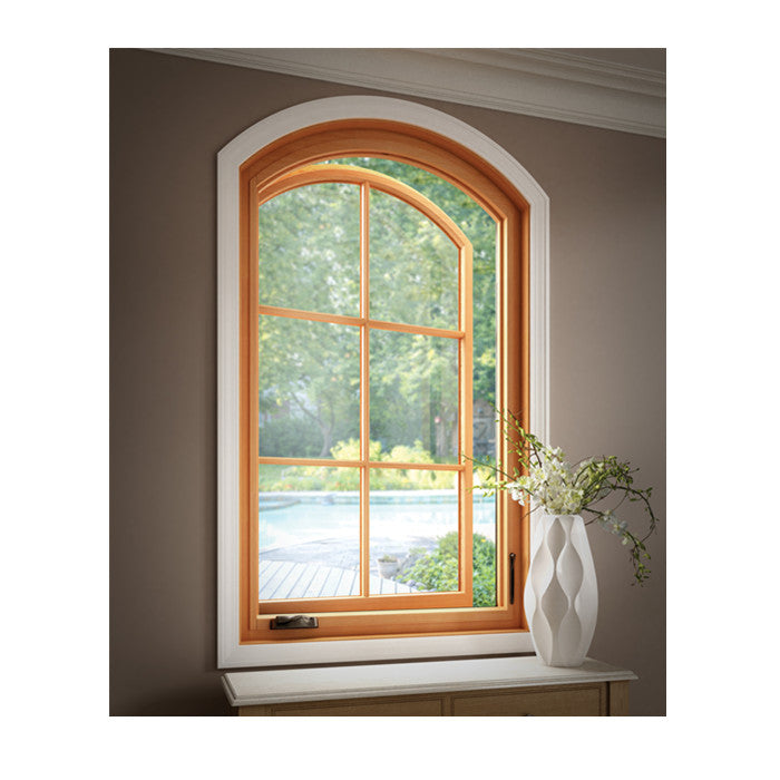 That open arched top casement dual pane windows aluminum arched caseme ...