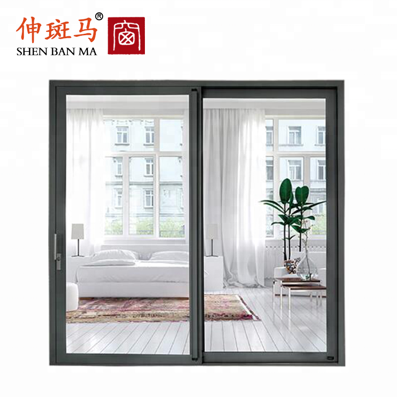 aluminum sliding door thermal break sash frame supplier balcony slidin ...
