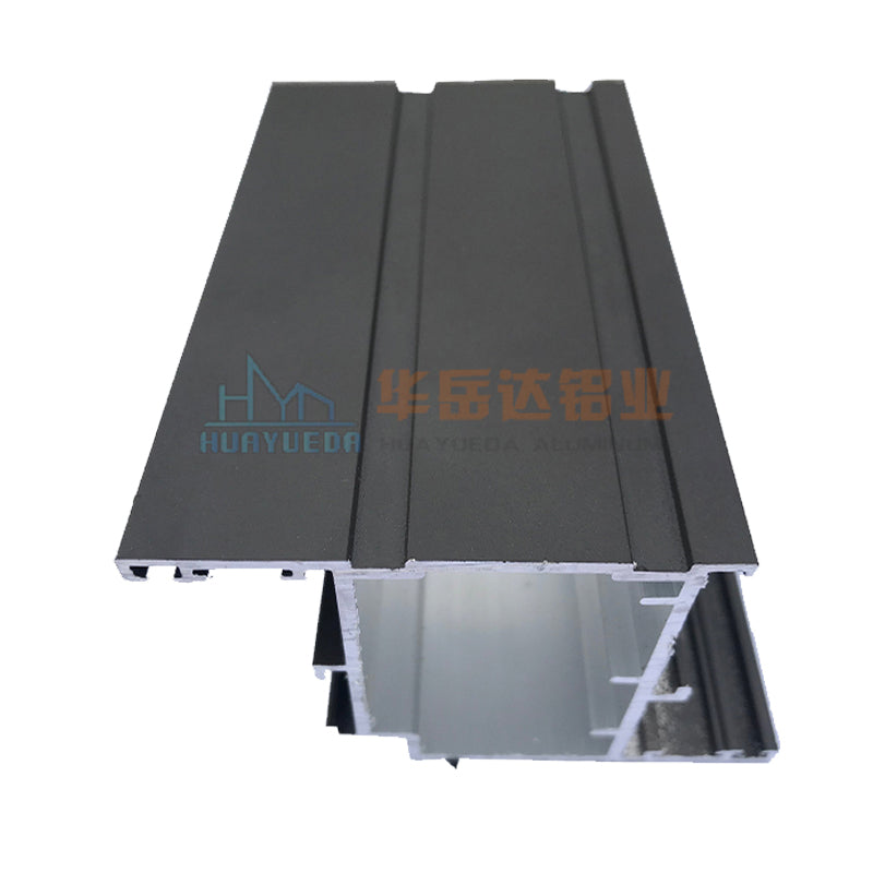black powder coating aluminum Casement Window Frame profile Details ...