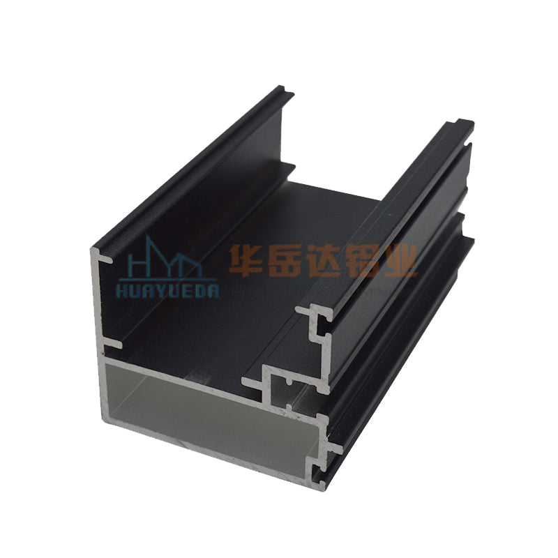 black powder coating aluminum Casement Window Frame profile Details ...