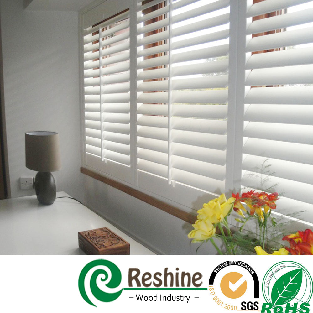 custom philippine made wood louver vertical shutter interior white shu ...