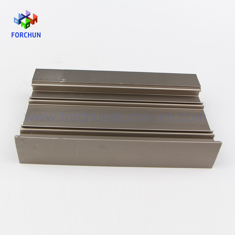 glass door aluminium extruded extrusions/ sliding windows doors T trac ...