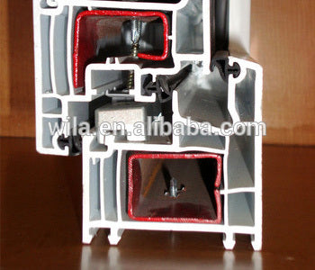 upvc double glazed window reinforcing steel picture – CHINA WDMA