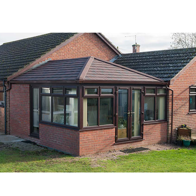 China WDMA Double Glazed Aluminum Winter Garden Portable Sunroom ...