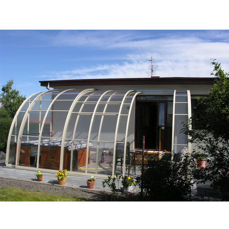 China WDMA Large Safety Pool Enclosures Wind Resistance And Snow Resis ...