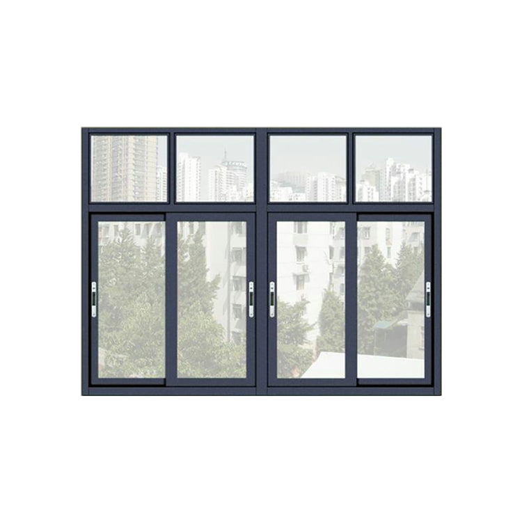 China WDMA Villa Kitchen Sliding Window Aluminium Double Leaf Window ...